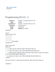 Richfield - Programming - Studocu