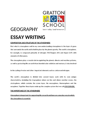 GR 10 Essay Project Based Learning - TYPE OF TASK: MINI RESEARCH TASK ...