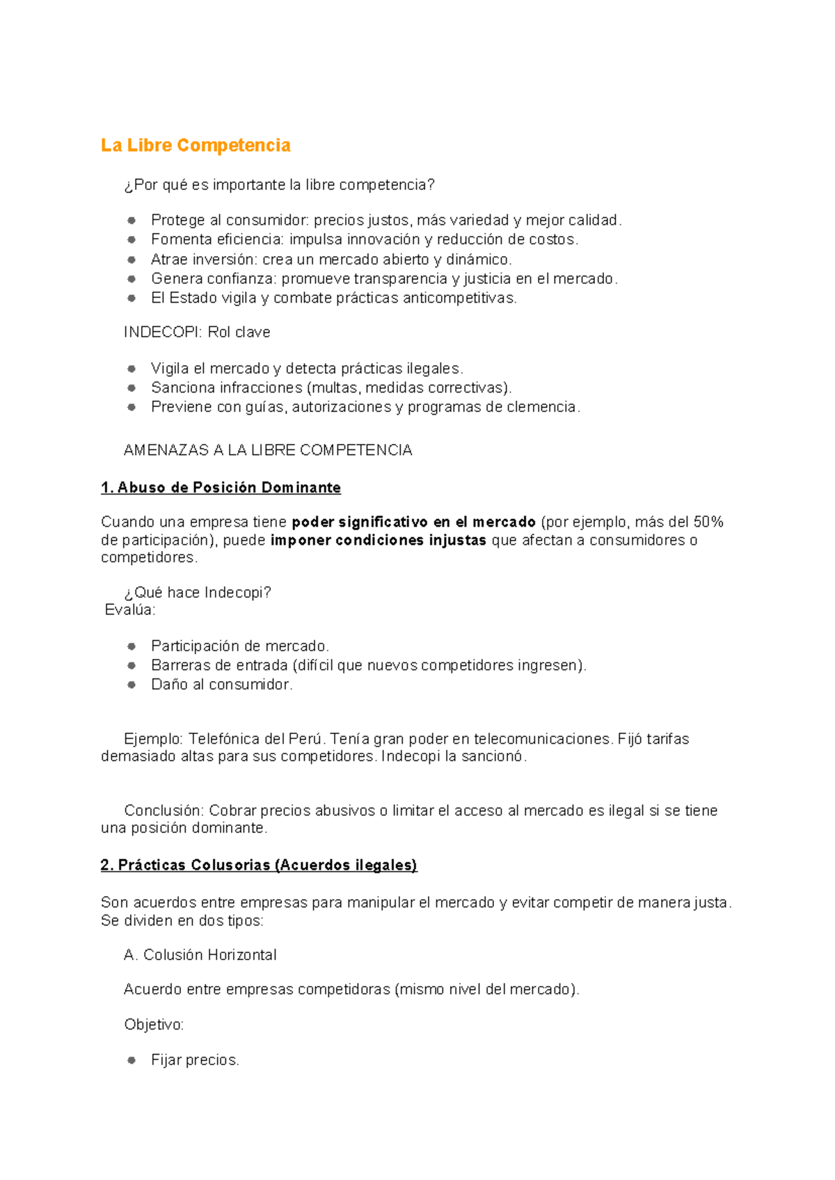 Examen Final de Gestión Legal: Protección al Consumidor y Competencia ...