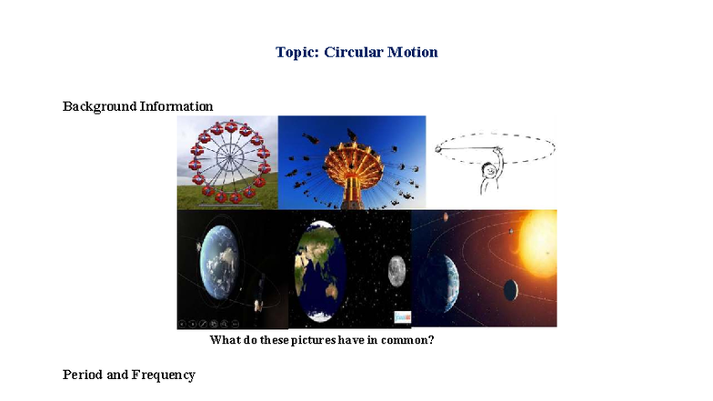 Circular Motion Concepts and Problems - Handouts for Physics 101 - Studocu