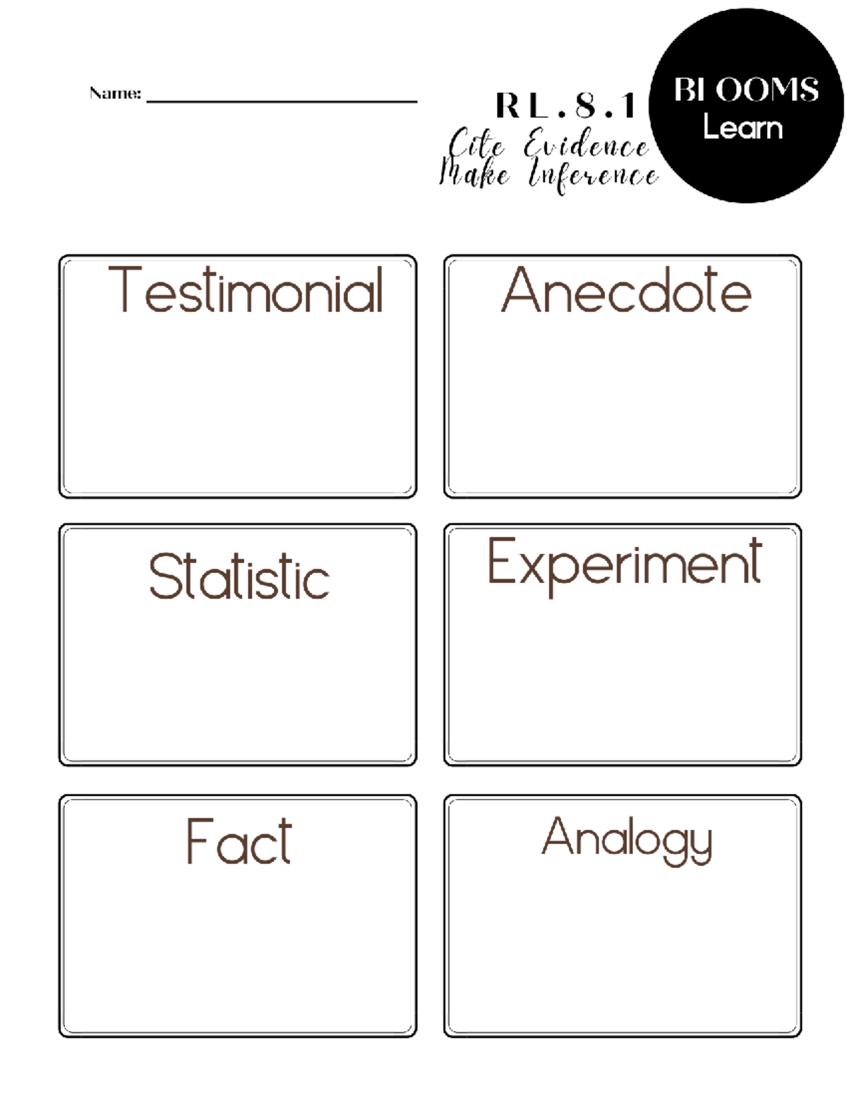 Kami Export - Bentley Gonzalez - RL8.1 - Name: RL.8 BLOOMS Cite ...