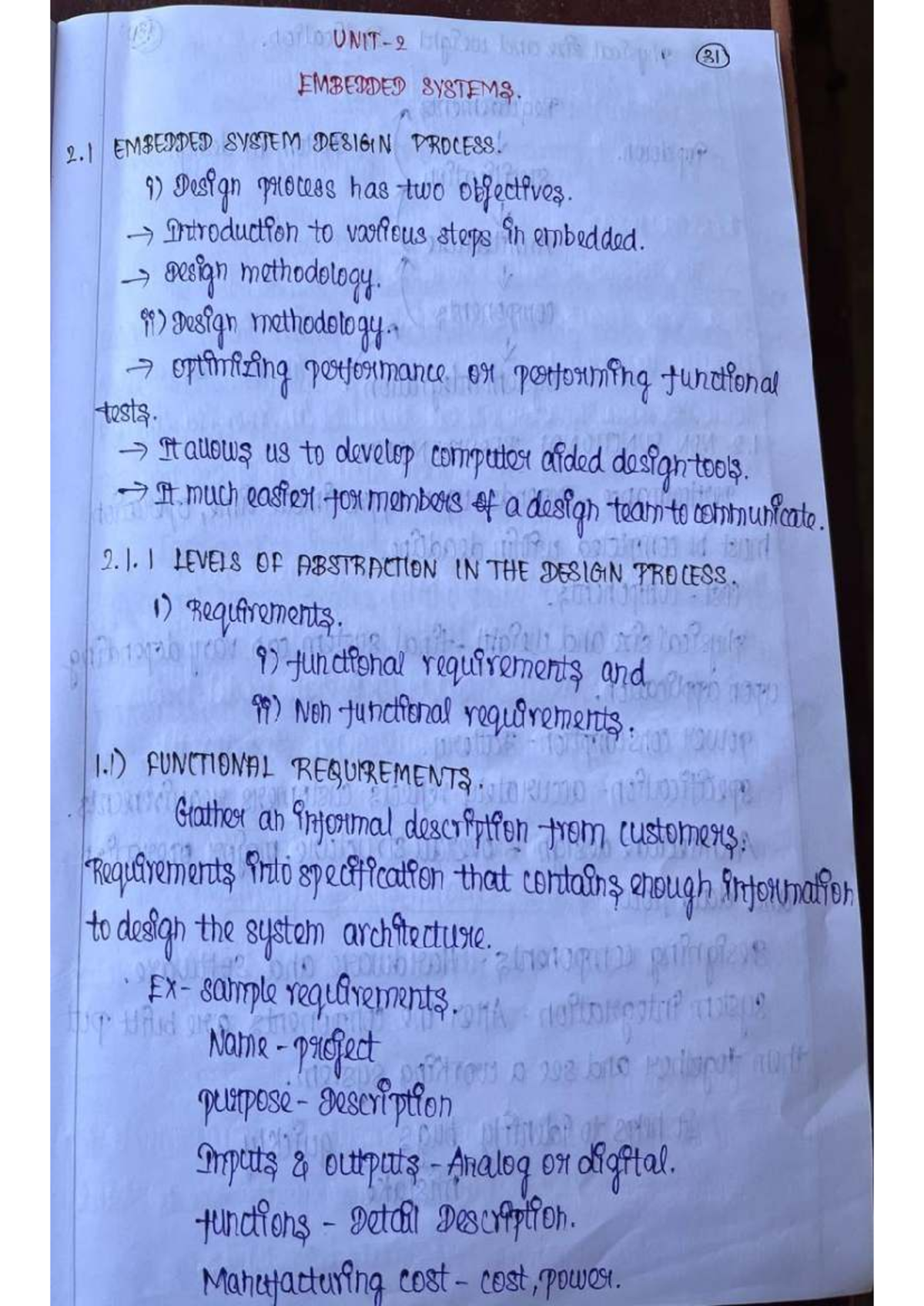 Embeded unit 2 - embedded system - 31 EMBEDDED SYSTEMS. 2 EMBEDDED ...