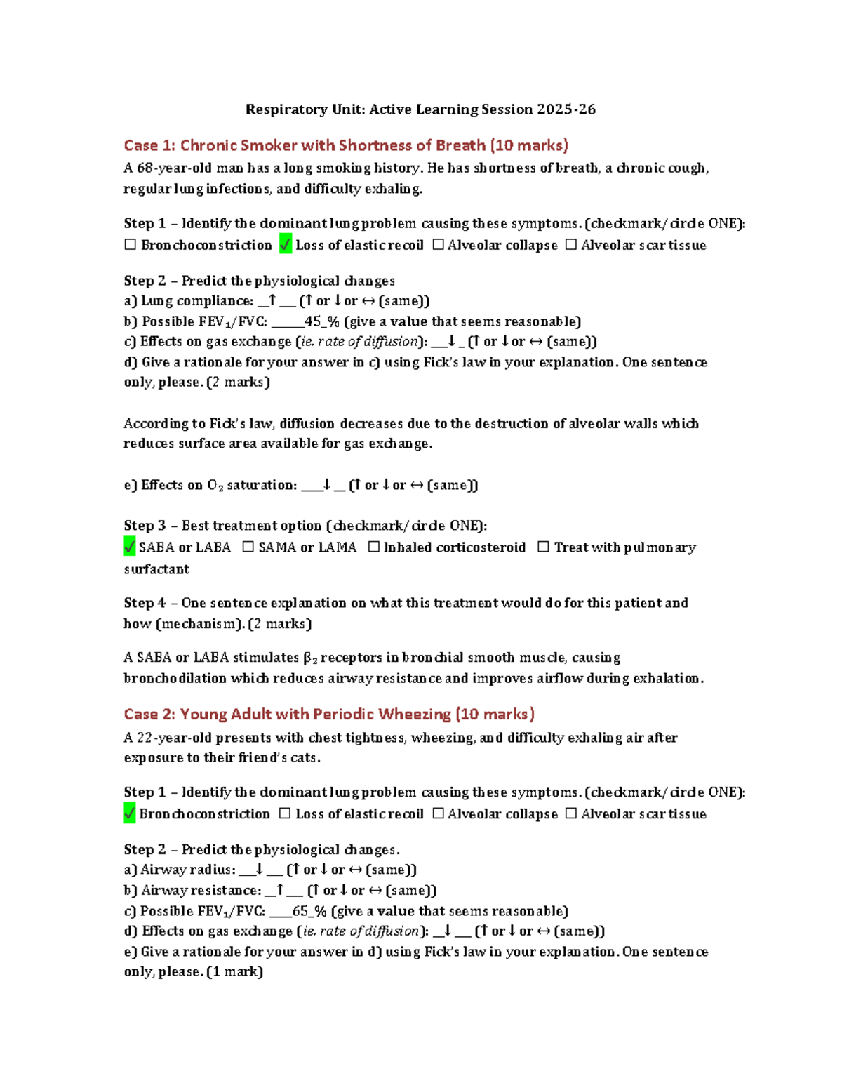 Respiratory Active Learning: Case Studies on Lung Disorders (PP2000 ...