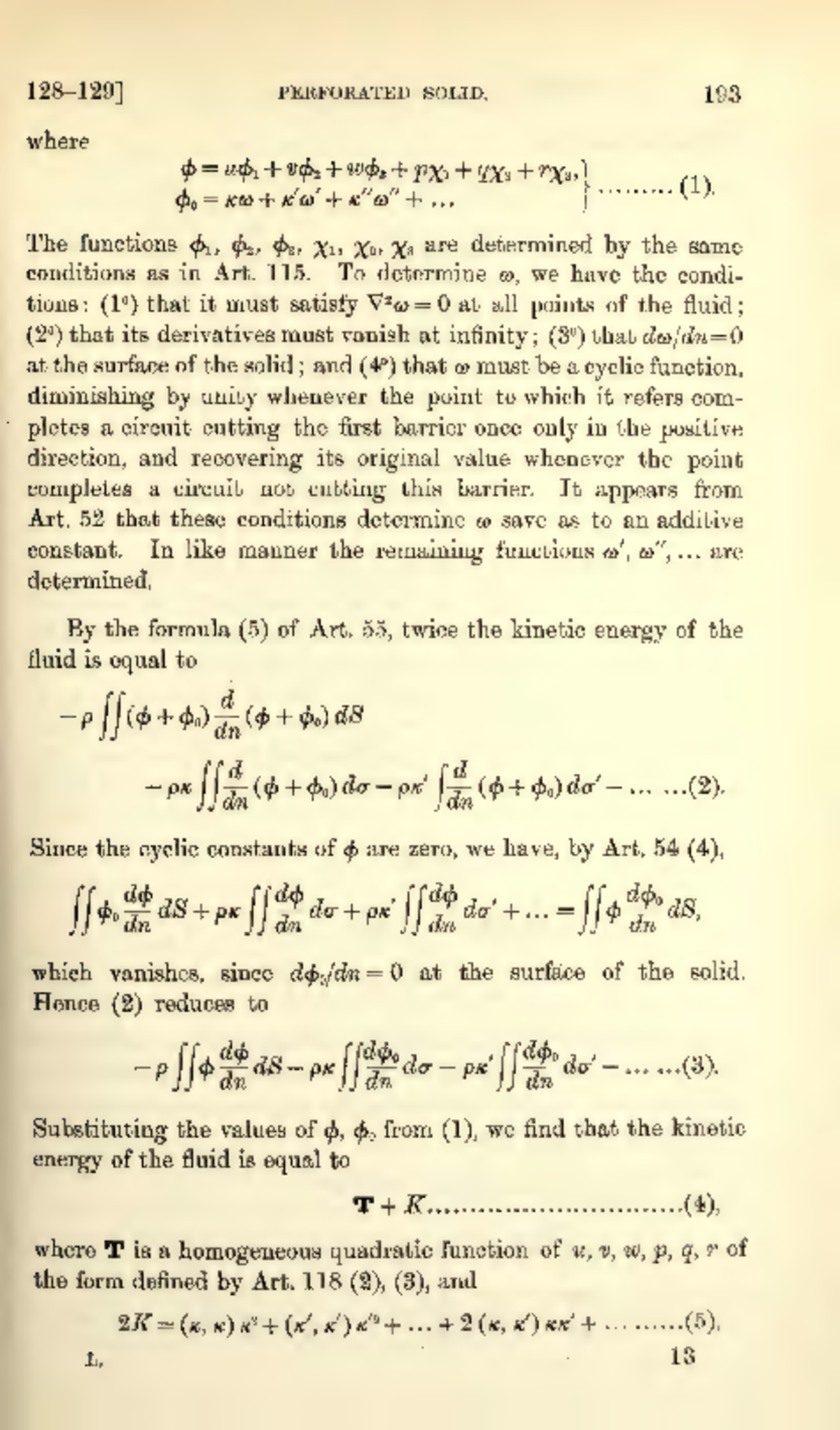 Hydrodynamics: Perforated Solid Analysis (Pages 217-218) - Studocu