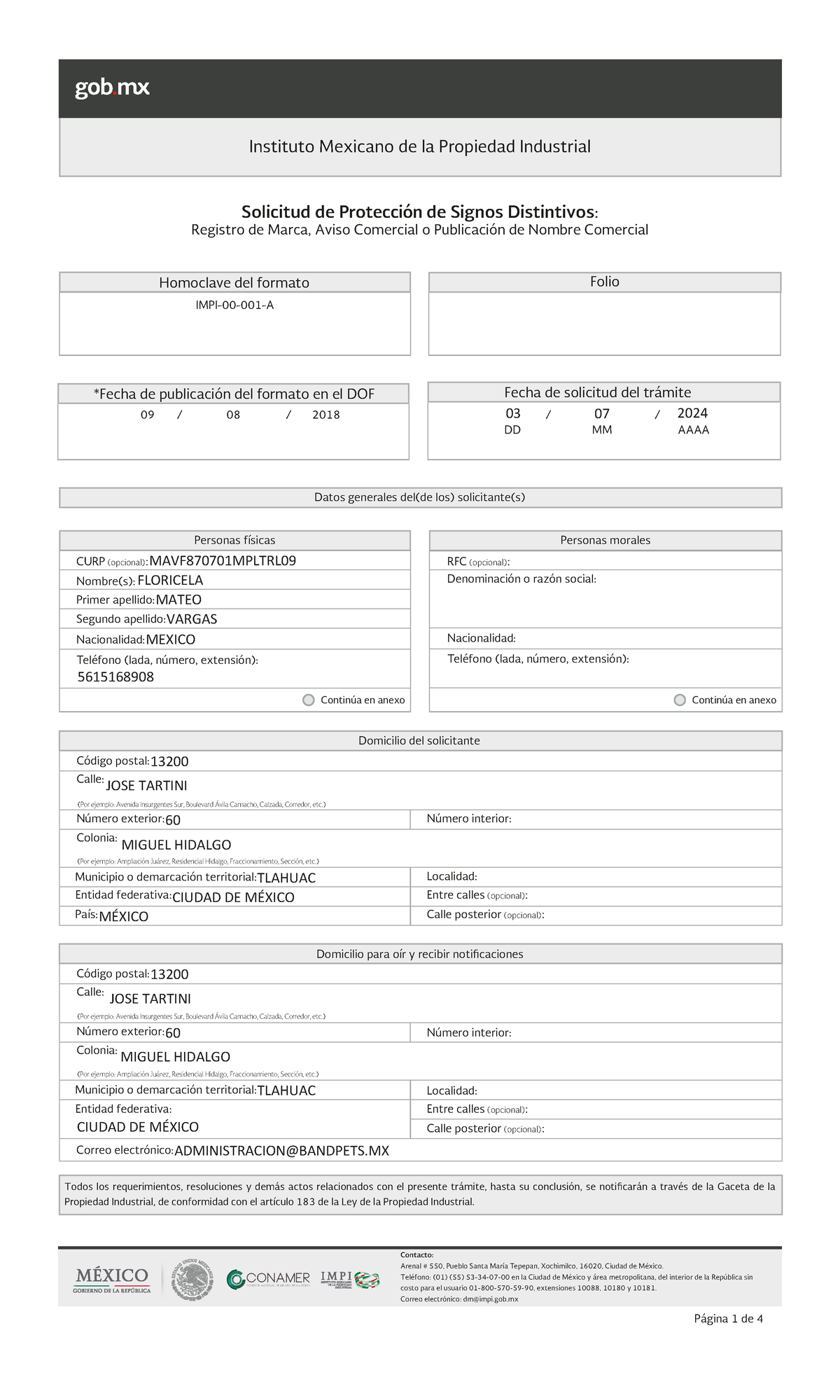 BAND PET Imagen - Solicitud de Protección de Signos Distintivos - Studocu