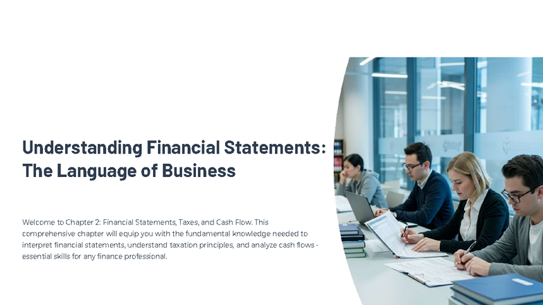 Financial Statements Explained: Chapter 2 Overview (FIN 101) - Studocu