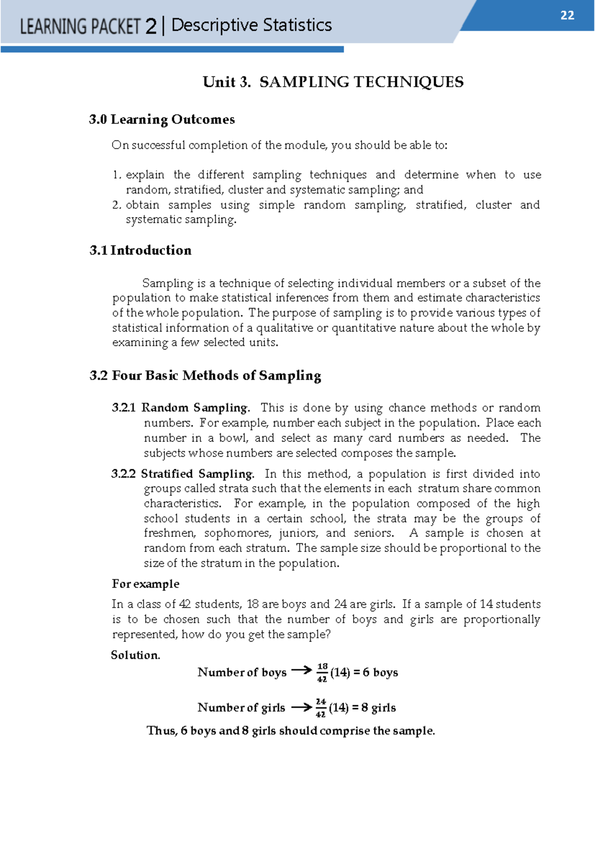 (LP2) UNIT 3 and 4 - Descriptive Statistics (STAT 1) - 2 | Descriptive ...