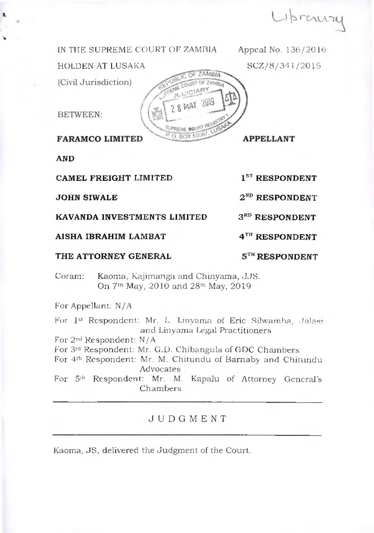 Sample Contract of sale done by full time class - Dated this