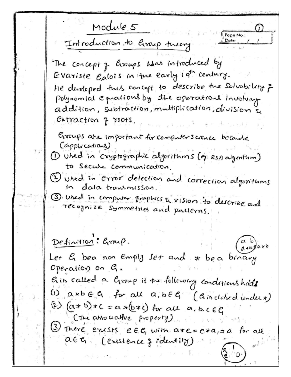 Introduction to Group Theory Concepts and Applications (MATH 205) - Studocu