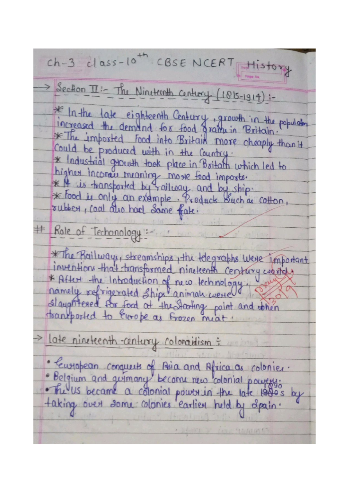 1000051010 - CBSE Class 10 History NCERT Chapter 3 Notes - Studocu