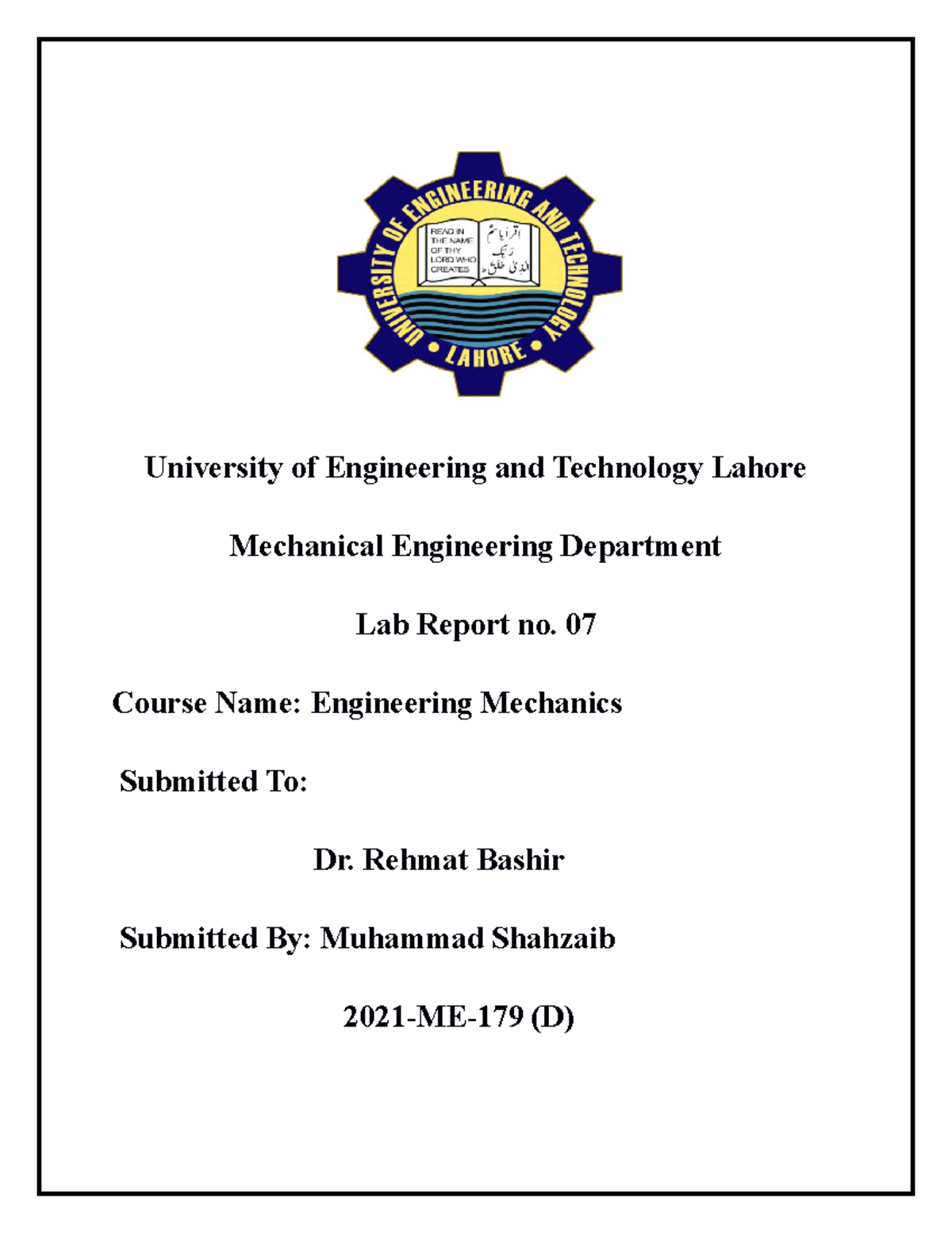 EML Experiment no. 07 - to find out the force by using the roof truss ...