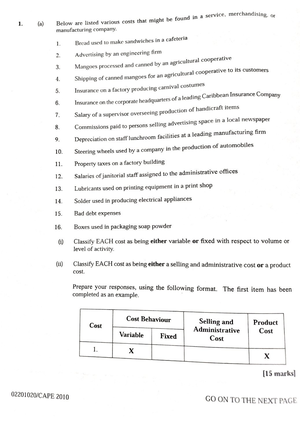 CAPE Accounting Syllabus - Rev Oct 2022 - Caribbean Examinations ...