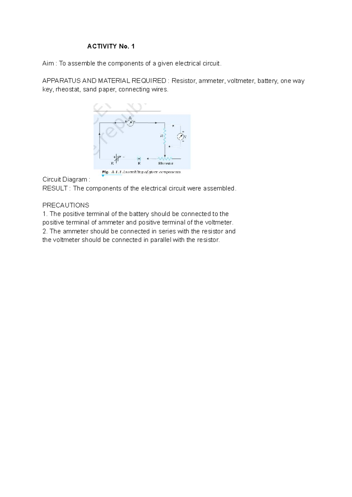 Activity No 1 - investigatory project class 12 physics topic mutual ...