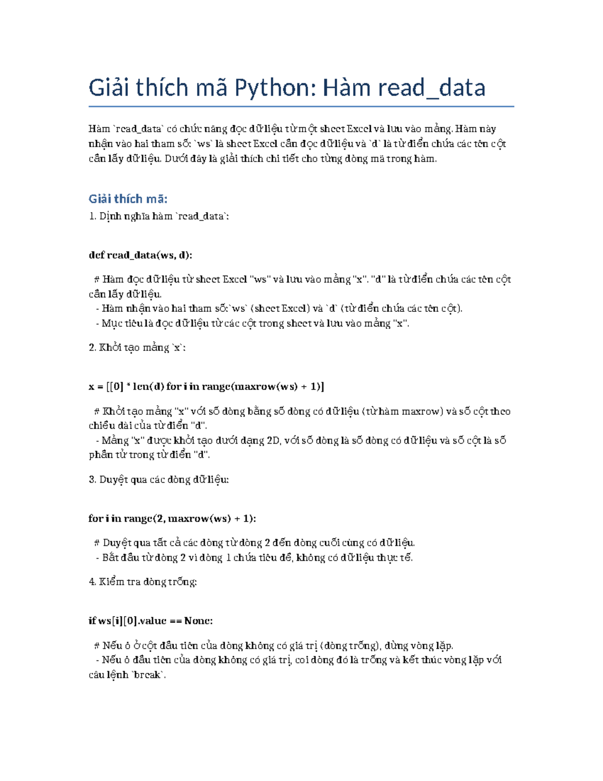 Giai thich ma read data in dam - Giải thích mã Python: Hàm read_data ...