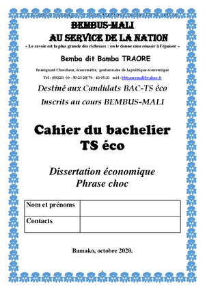 Fiche EC3 - Méthodologie pour la Partie 3 de l'Épreuve Composée - Studocu