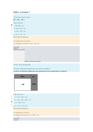 NM03: Integradora sobre Cultivo de Maíz y Medición de Terreno - Studocu