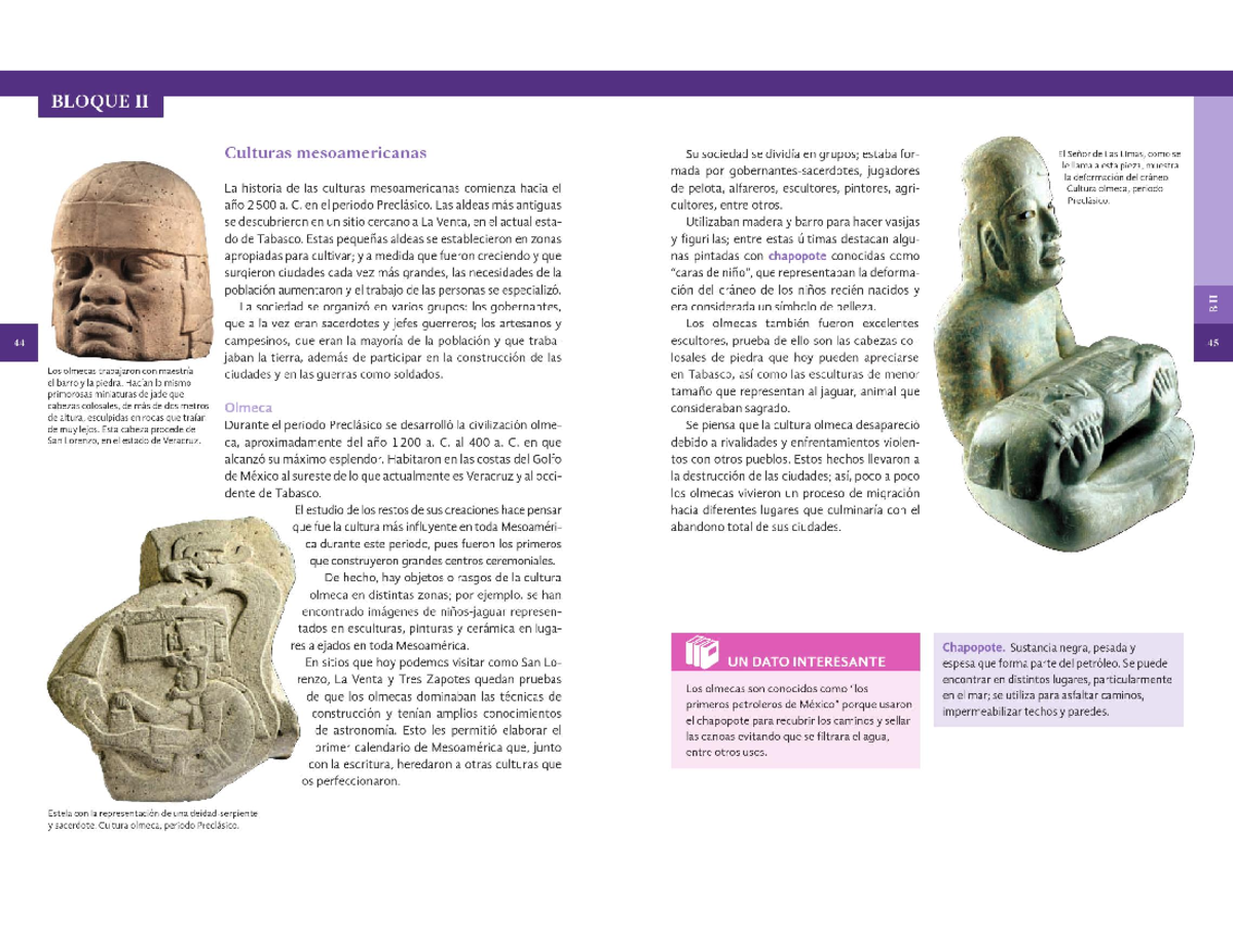 BLOQUE II: Culturas Mesoamericanas - Apuntes Generales 4to Primaria ...