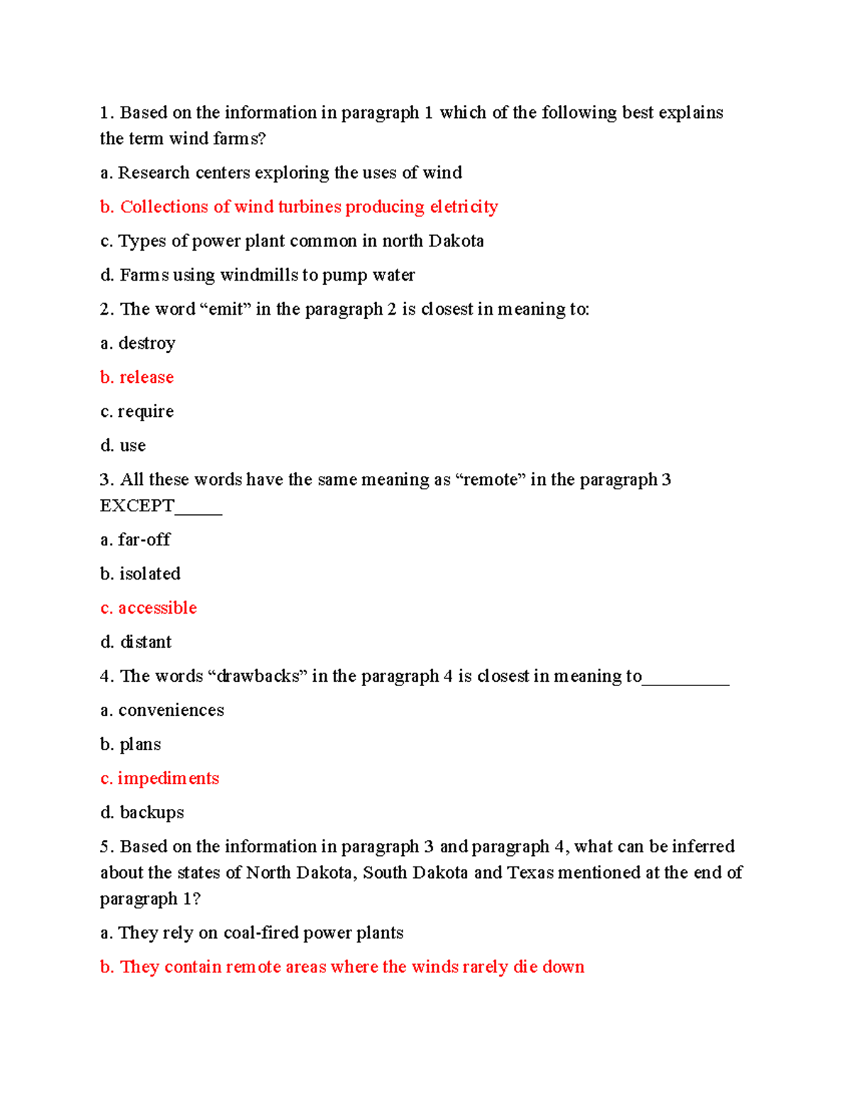 Unit 3 Reading 2 - Elearning - Based on the information in paragraph 1 ...