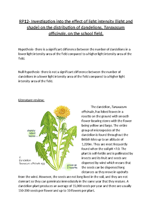 Required Practical 8: Chloroplasts and DCPIP Color Change Experiment ...