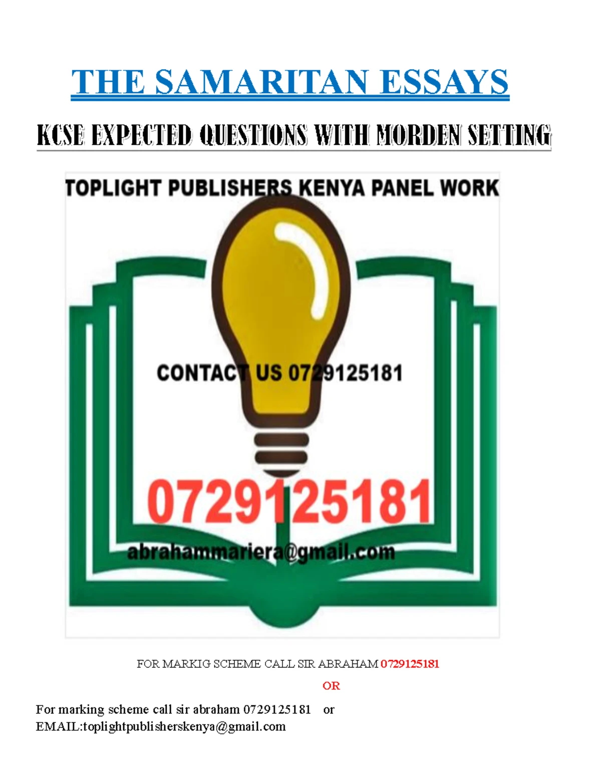 A silent song essay questions - KCSE SET BOOKS ESSAY QUESTIONS and ...