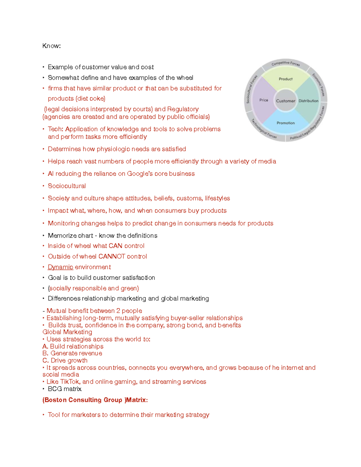 Marketing Strategies and Competitive Analysis - MKT 101 Exam 1 Study ...
