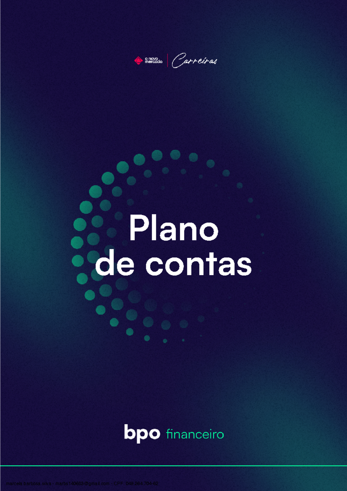 Material Didático - Estruturação do Plano de Contas - Studocu