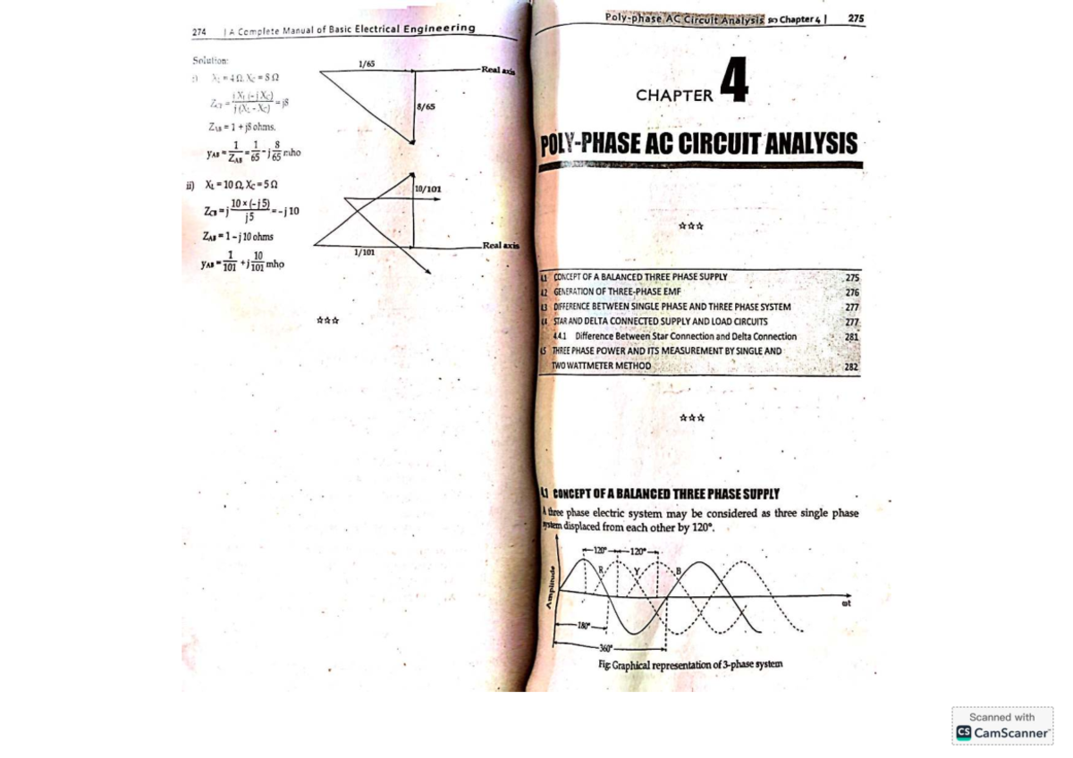 AC Circuit Analysis Chapter 4: Complete Guide to Basic Electrical Engineering - Studocu