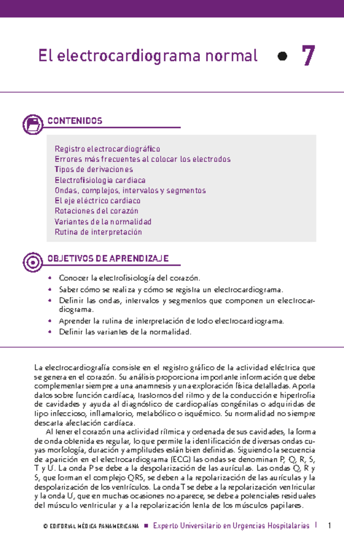 Guía de Interpretación del EKG Normal - Experto Universitario en ...