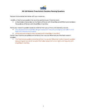 SNHU 107 Module Three Activity Template - SNHU 107 Module Three ...