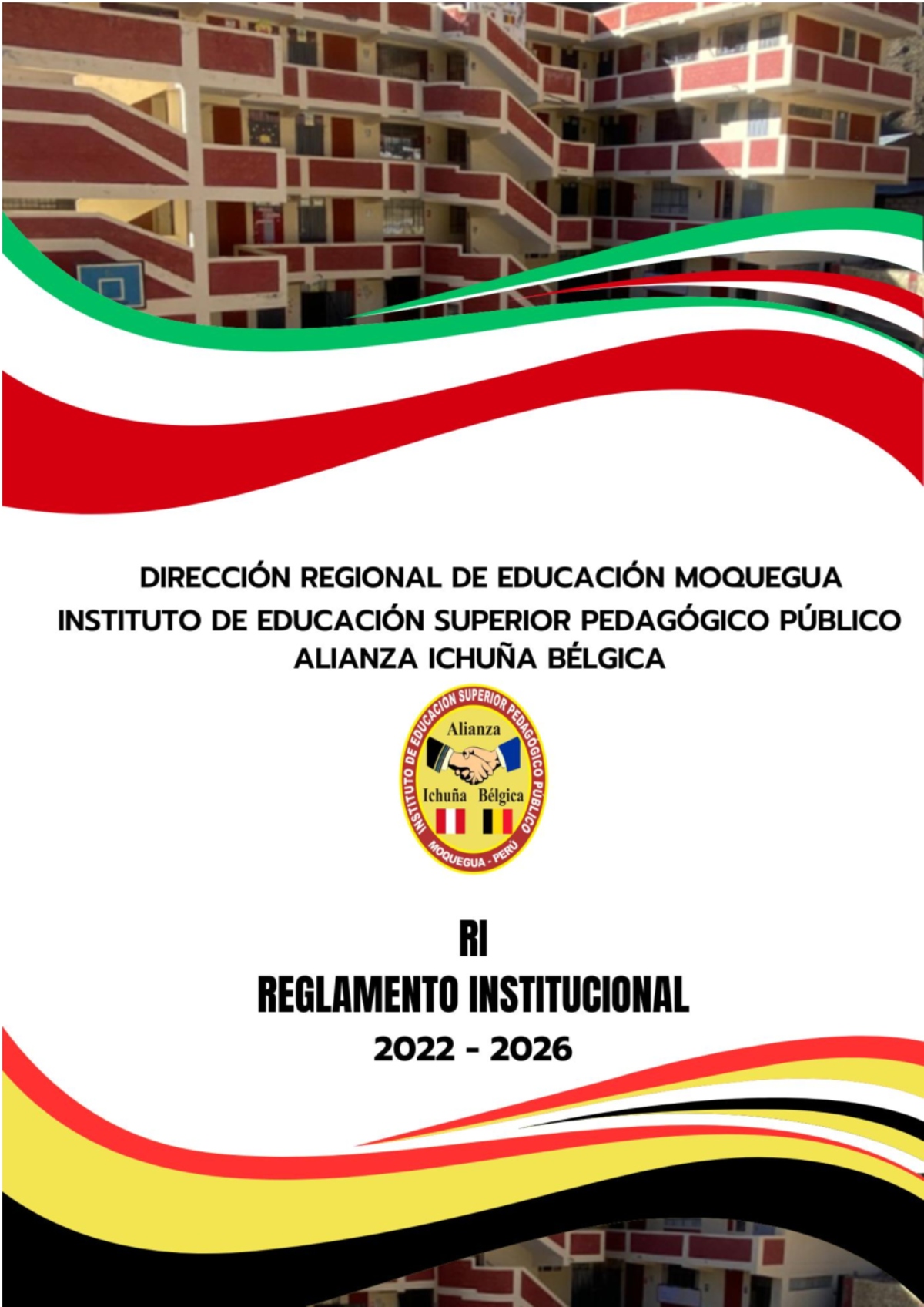 Reglamento Institucional 2025 - Lineamientos y Estructura Organizativa ...