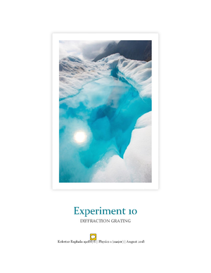 Spring gun experiment - LAB REPORT SCHOOL OF PHYSICS PHYS SURNAME ...