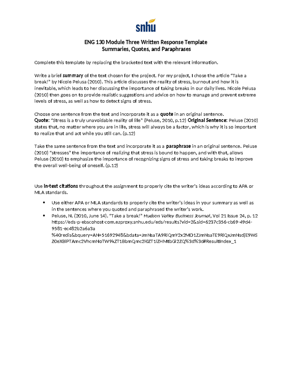 ENG 130 Module Three Written Response Submission - ENG 130 Module Three Written Response ...