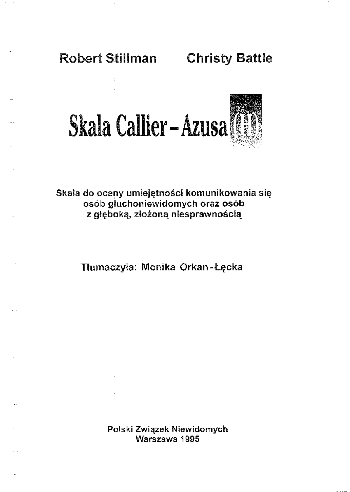 Azusa Course: Skala Callier Study Guide Assessment - Studocu