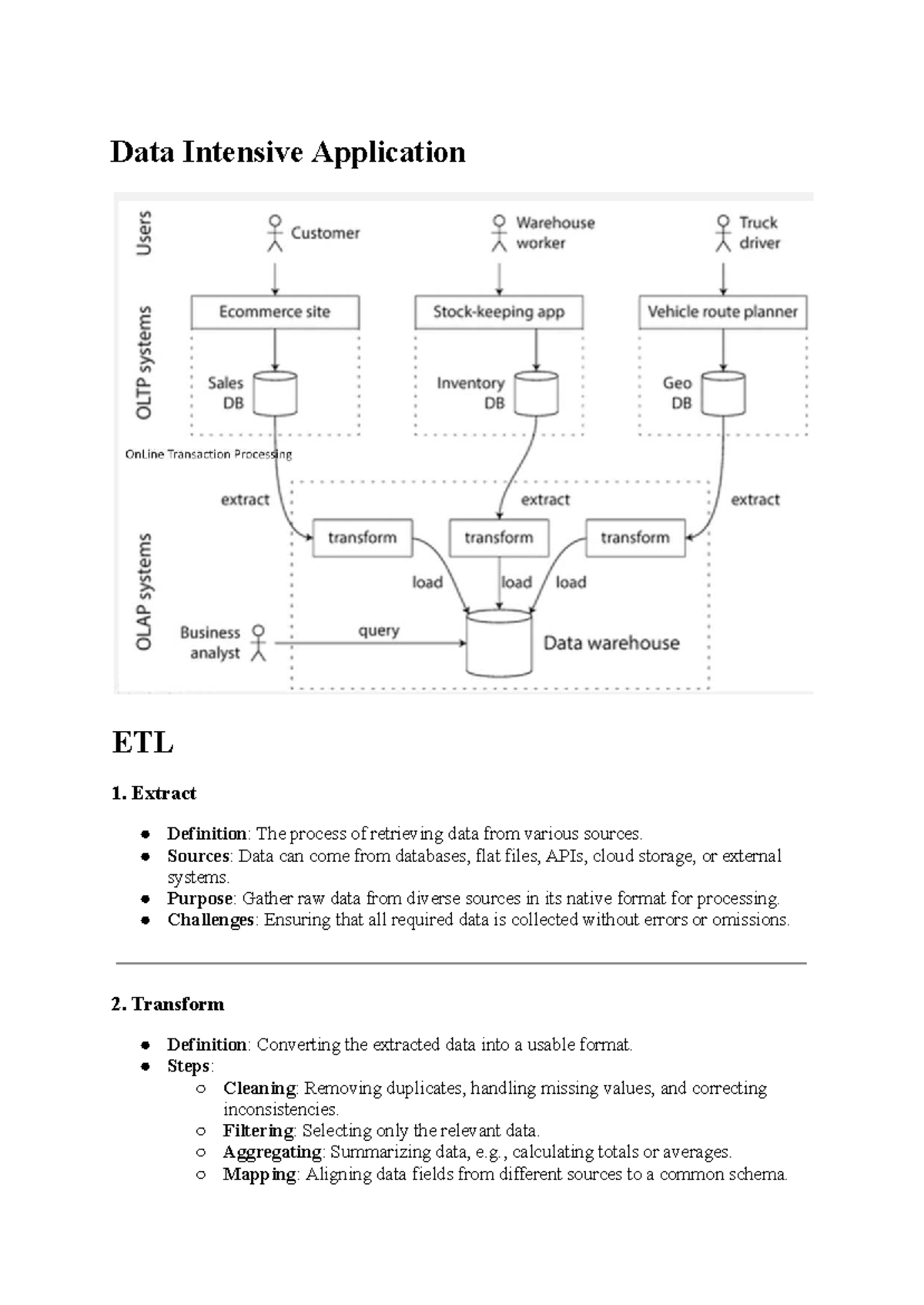 ETL Process in Big Data Technology: Extract, Transform, Load Overview ...