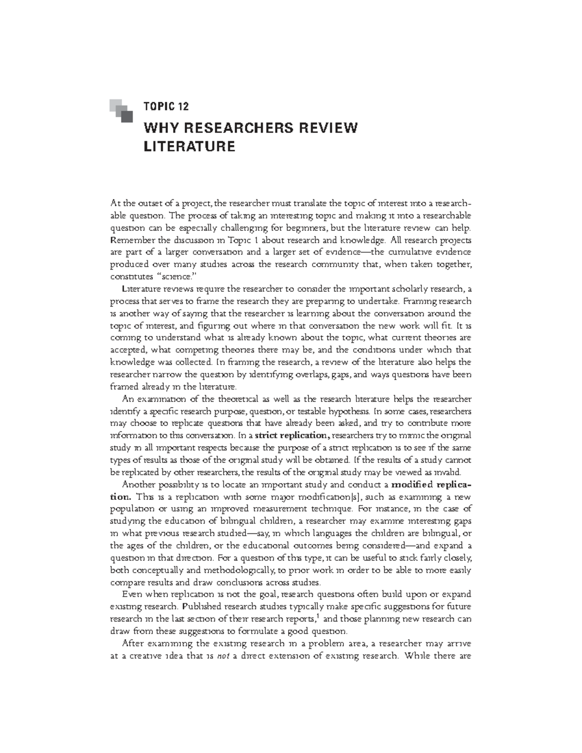 LIT REV: Understanding the Importance of Literature Reviews in Research ...