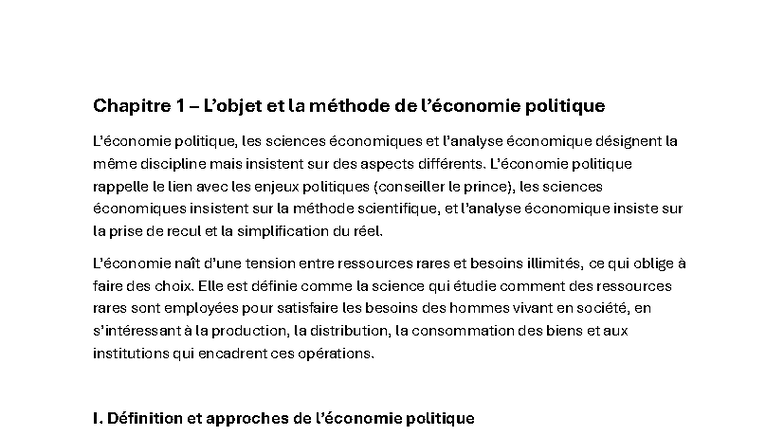 Fiche de Cours IPE : Chapitres 1 et 2 - Méthodes et Courants ...