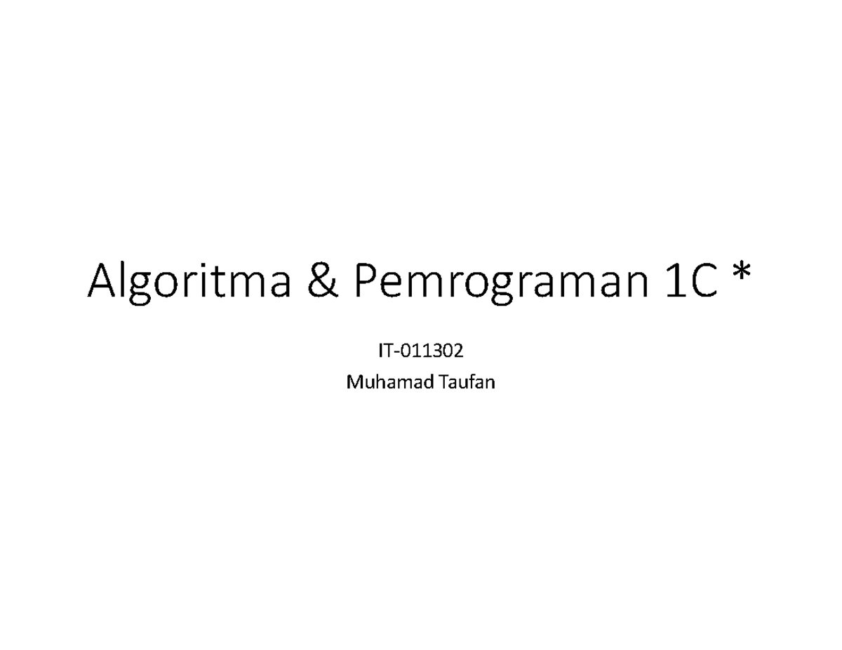 M4 Algoritma & Pemrograman: Context-Free Grammars Overview - Studocu
