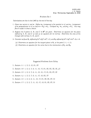 Calc of variations problems - Calculus of Variation Homework Problems ...