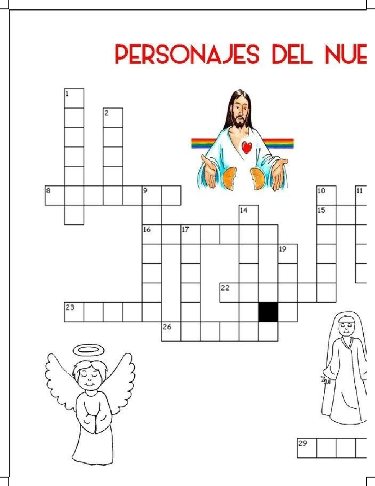 Personajes del Nuevo Testamento: Claves y Respuestas - Studocu