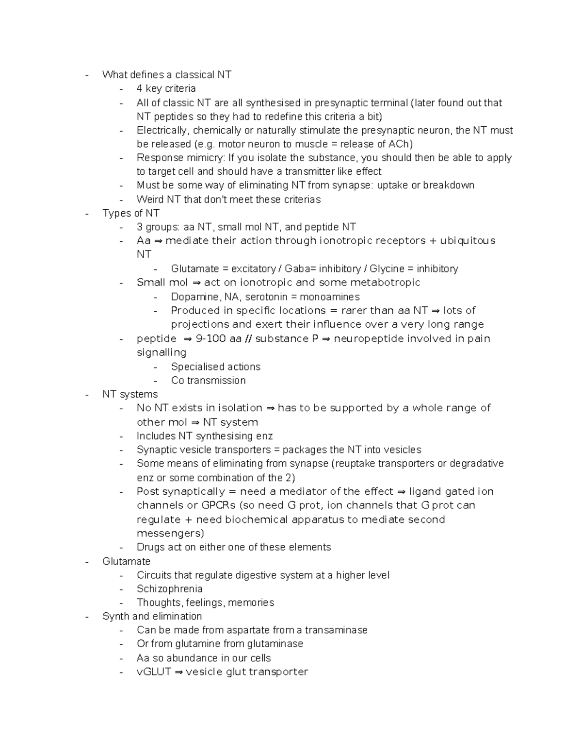 Lecture 2 - What defines a classical NT 4 key criteria All of classic ...