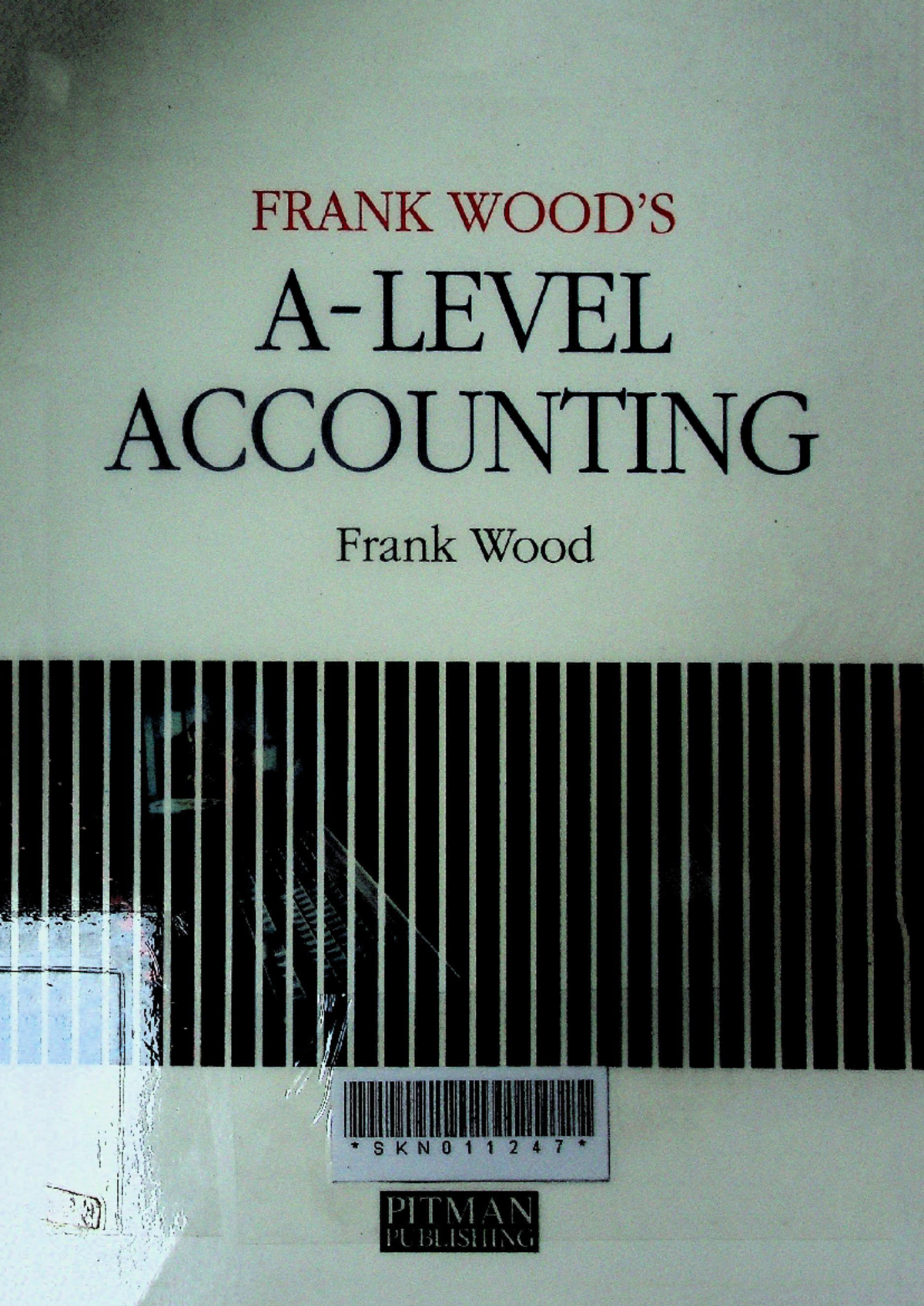 FRANK ACCOUNTING: Advanced Financial & Cost Accounting (SKN 011247 ...