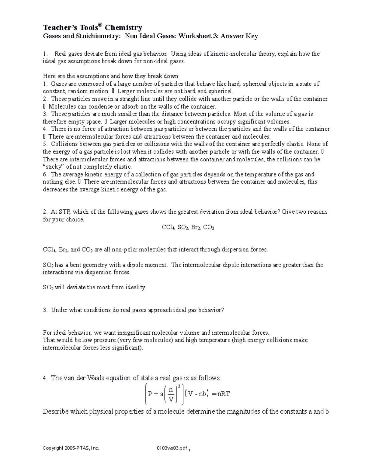 Worksheet+TT+-+Gases+and+Stoichiometry+-+Non+Ideal+Gases+$23+3+KEY ...