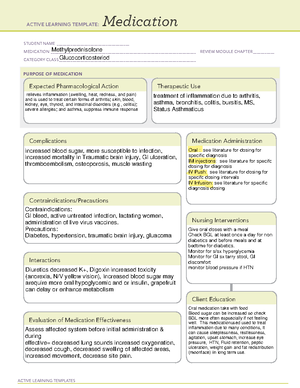 Medication Card Metoprolol R1 - ACTIVE LEARNING TEMPLATES Medication ...