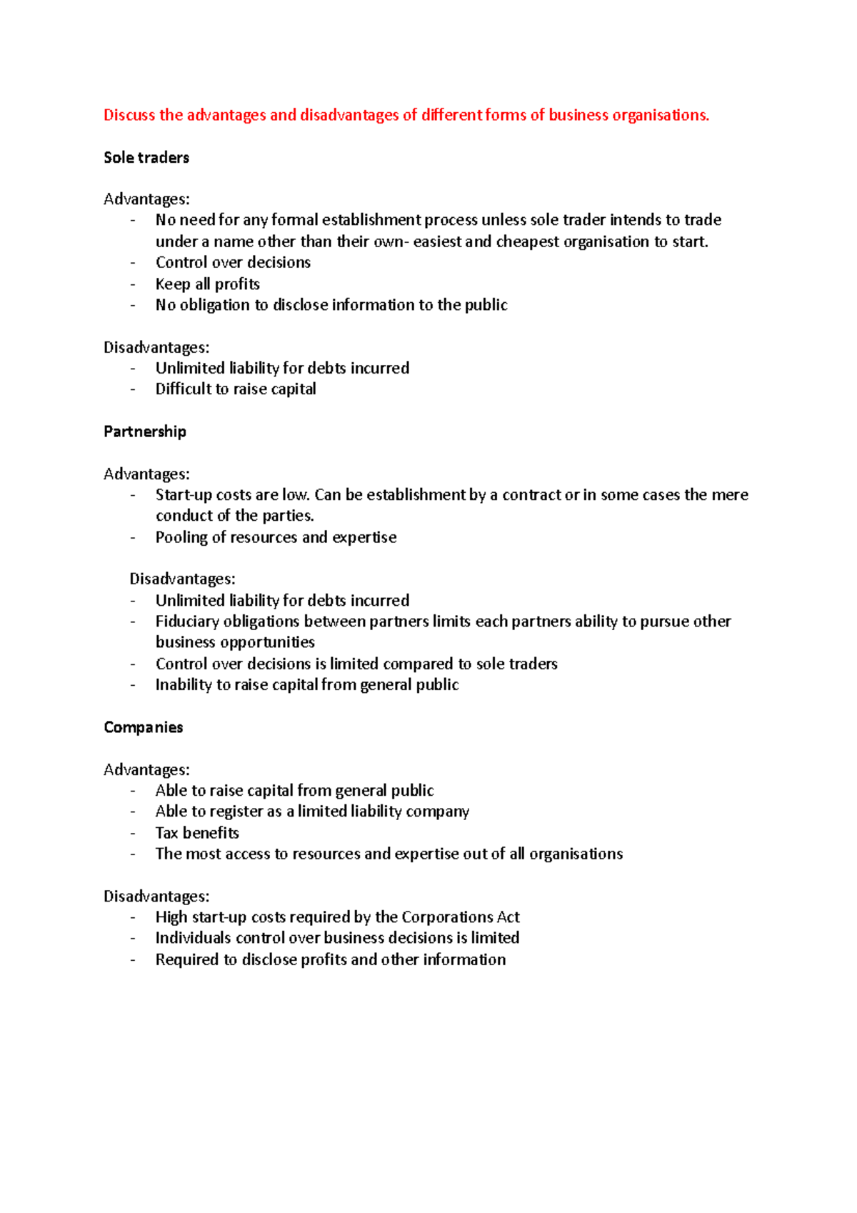 Week 3 tute submission - ACCY Practice questions - Discuss the ...