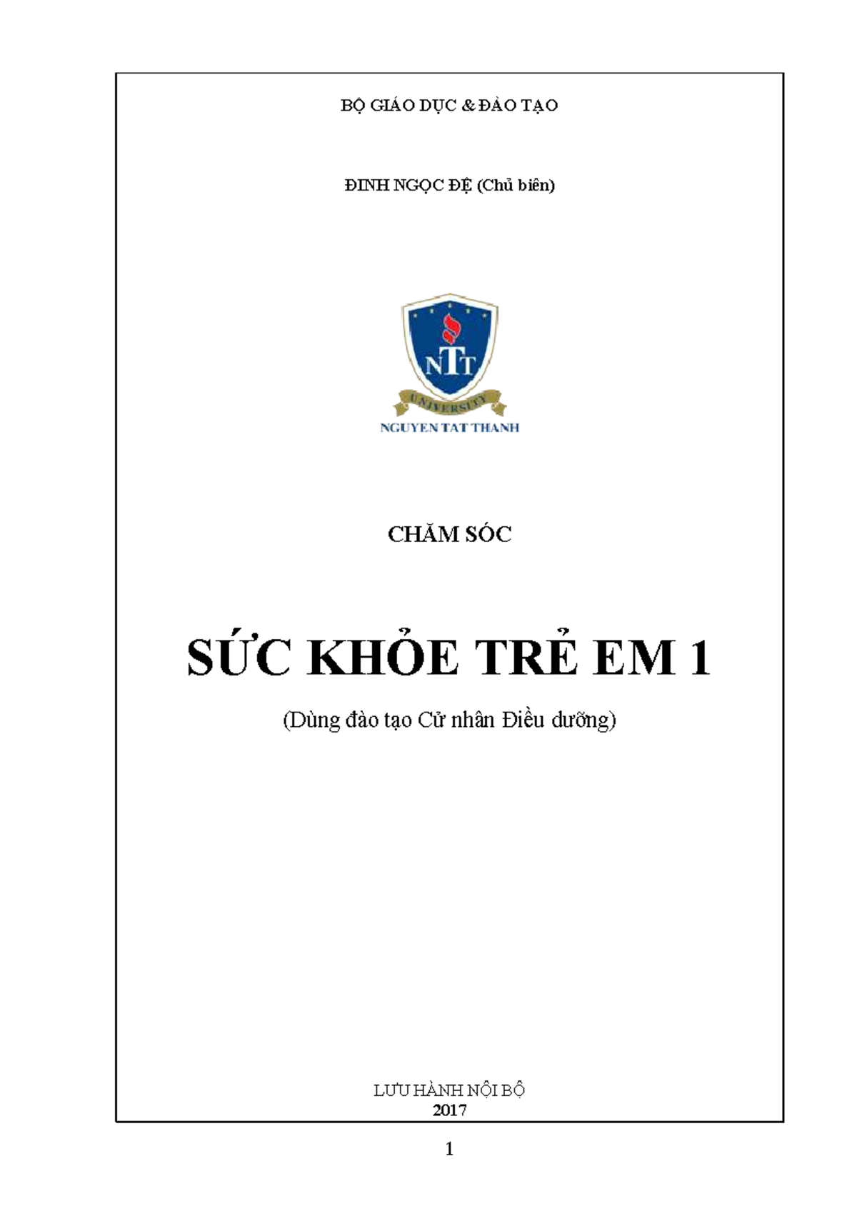 Bài Giảng DĐNhi - Chăm Sóc Sức Khỏe Trẻ Em (30 Tiết) - Studocu