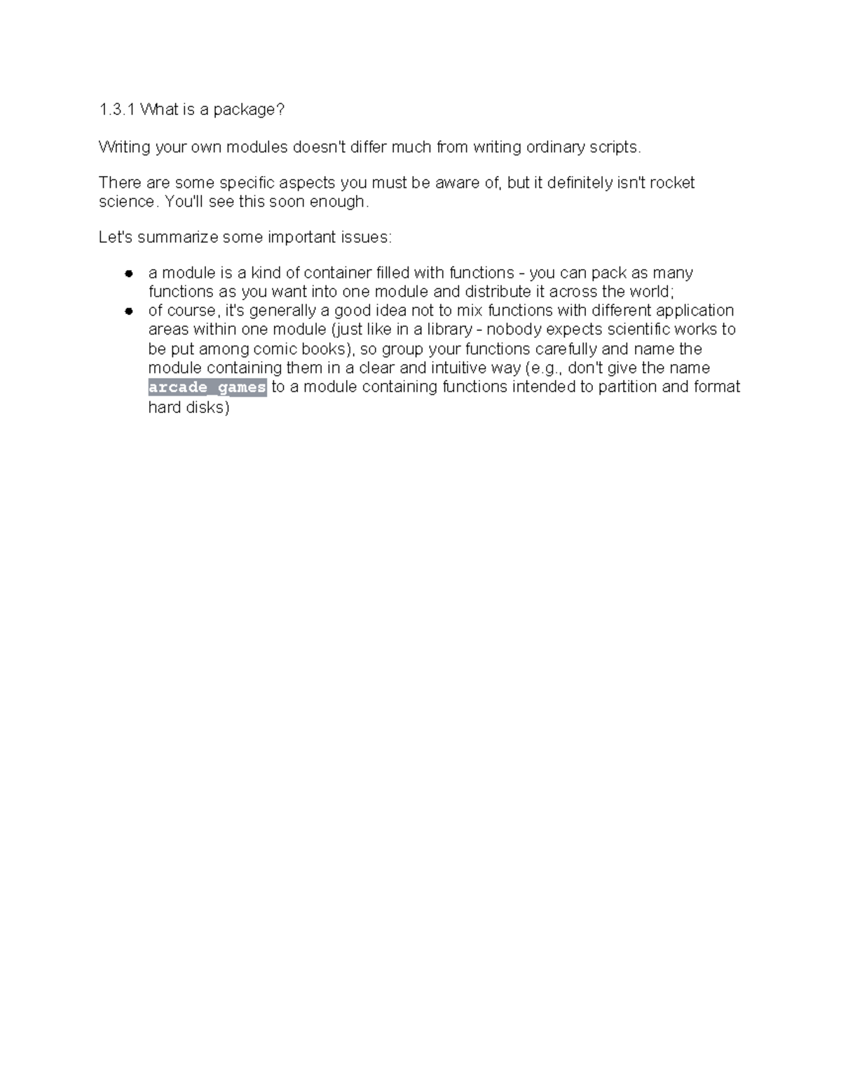 Creating and Managing Python Modules & Packages: A Beginner's Guide - Studocu
