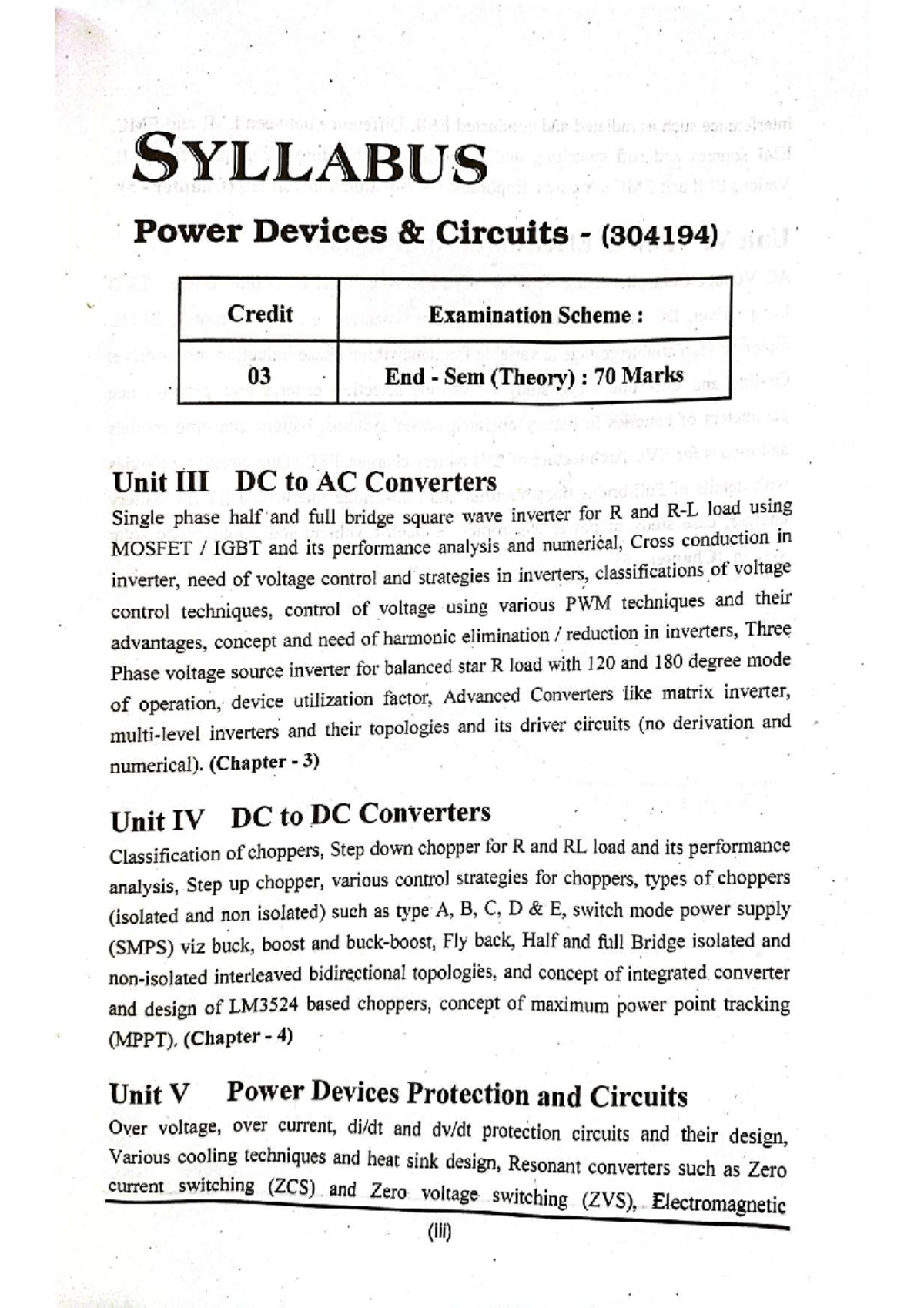 Power Devices & Circuits (304194) - Comprehensive Exam Notes - Studocu