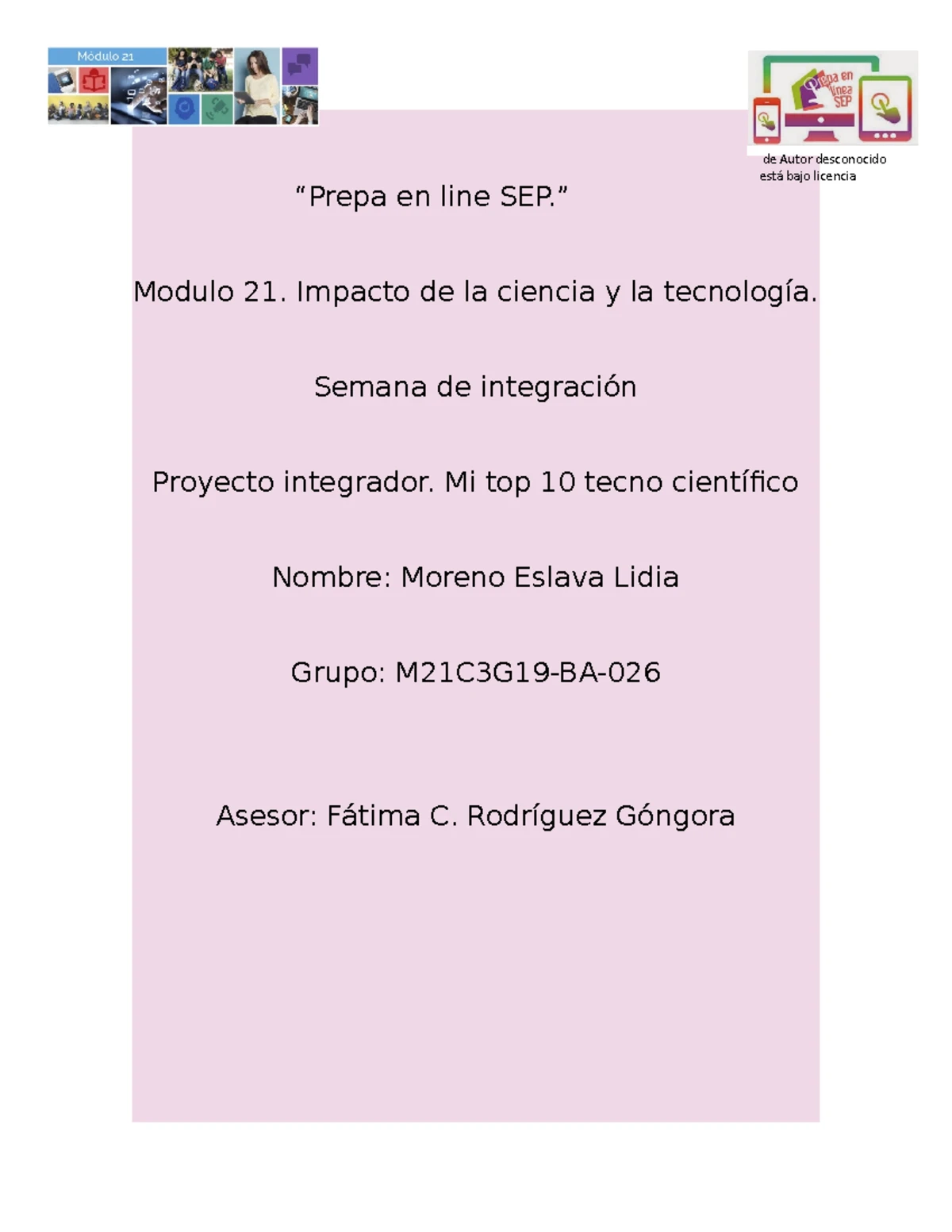 M21S2AI3 - Actividad Integradora 3: Usos y Efectos de la Tecnología - Studocu