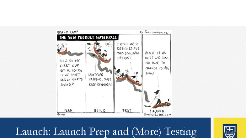 Ch09 Launch Prep & Market Testing Overview - Help u - Studocu