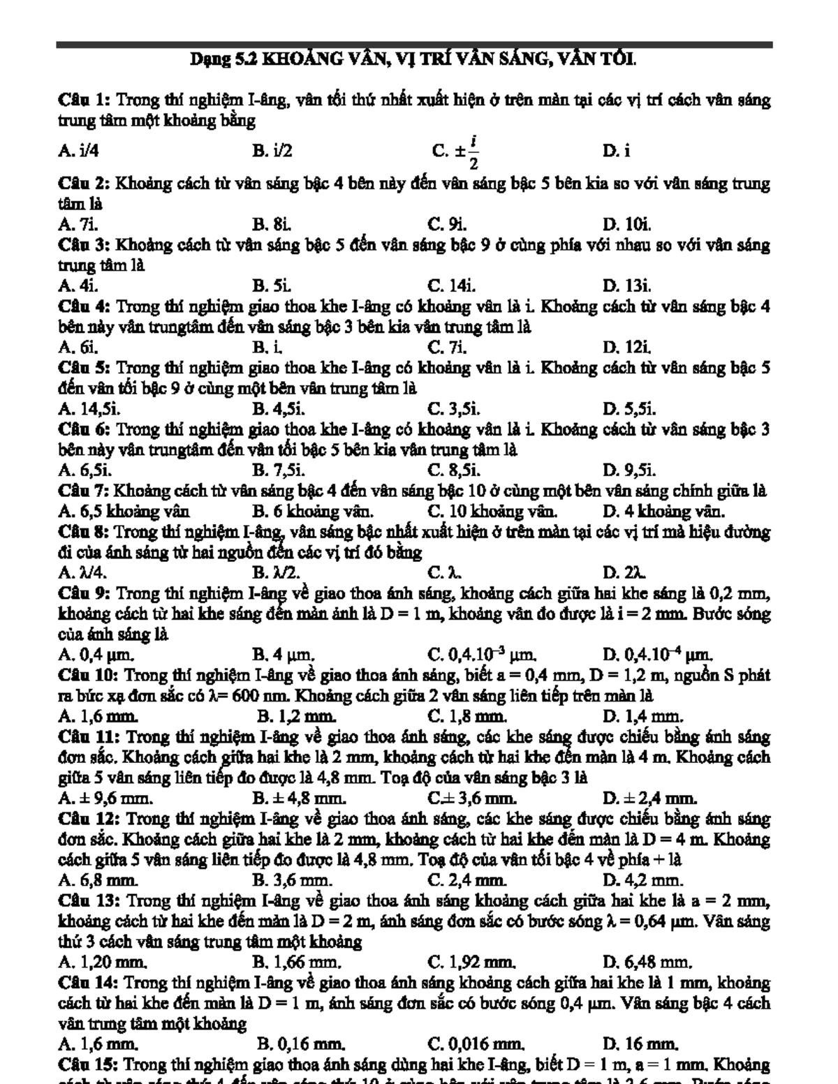 29 - Physics II (Advanced Program) (PH1026) - Edit - IELTS Reading - Studocu